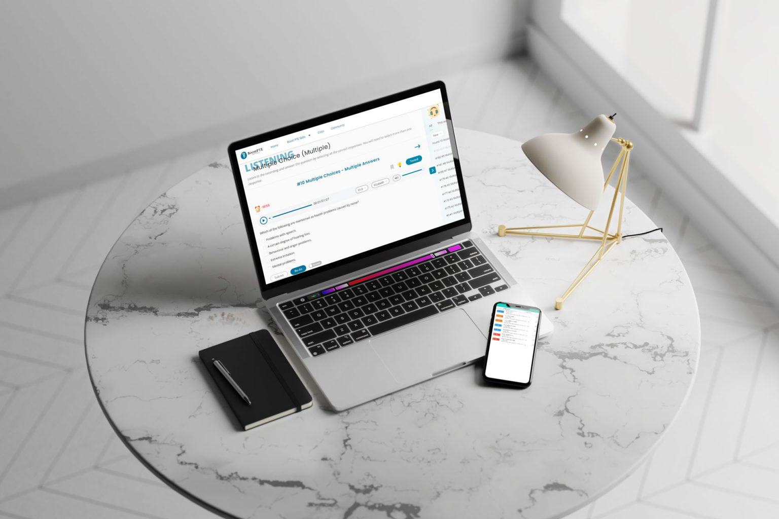 #1 Online PTE Practice, Tests & AI Scoring Platform | BoostPTE