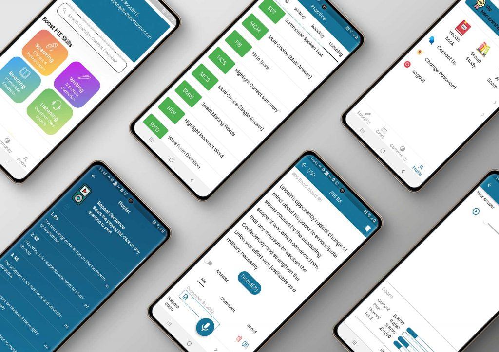 Download | Free Online PTE Practice, Tests & AI Scoring Platform | BoostPTE